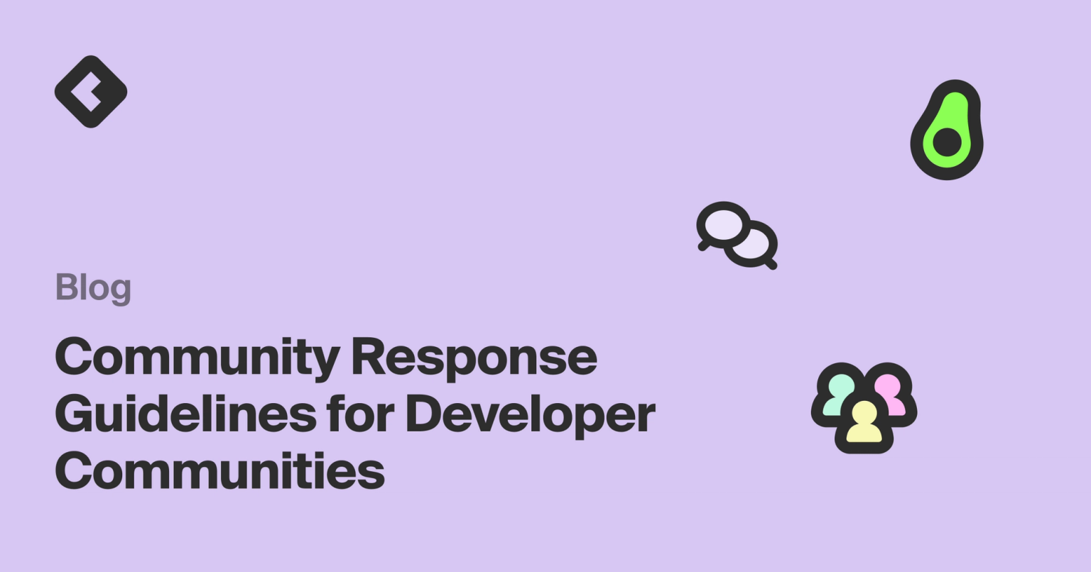 Community Response Guidelines for Developer Communities | Common Room
