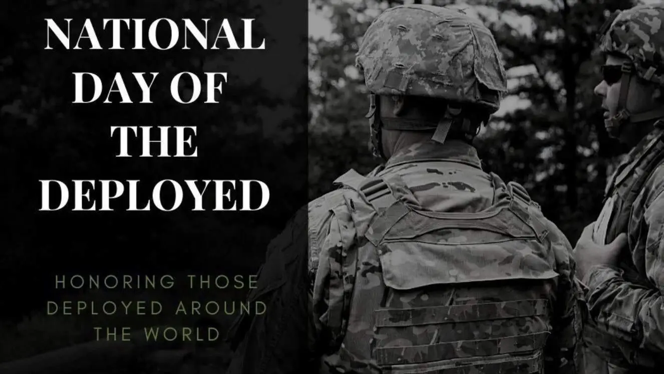 The National Day of the Deployed Is October 26