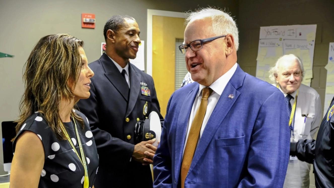 Did Tim Walz Serve in the Military?