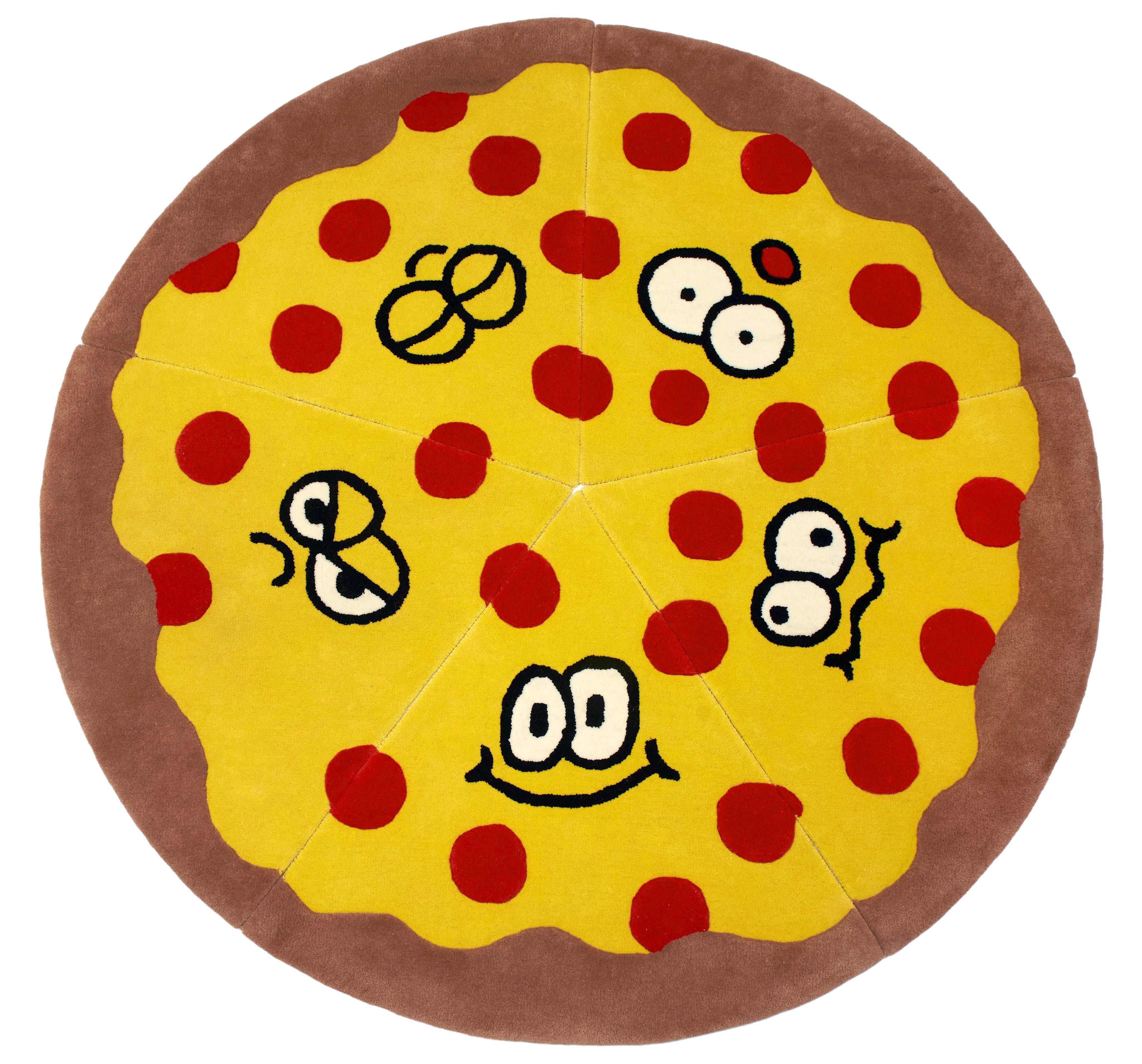 Pizza Rug — Jon Burgerman