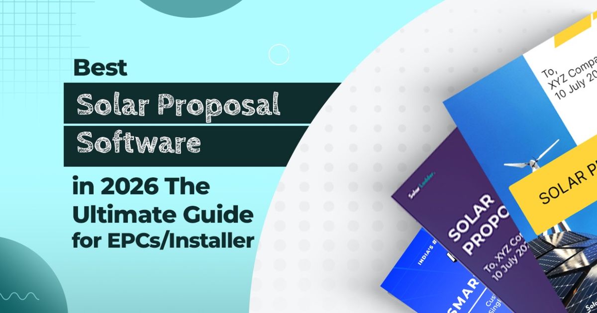 Best Solar Proposal Software in 2026: Guide for EPCs | Solar Ladder