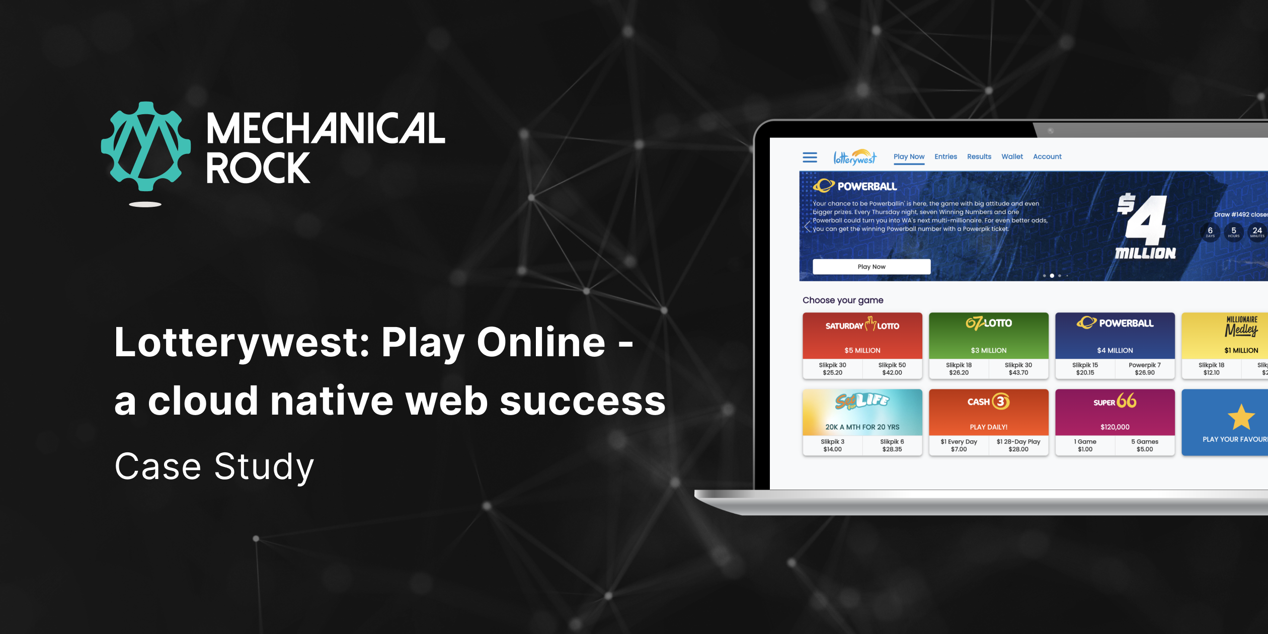 Lotterywest: Play Online - a cloud native web success