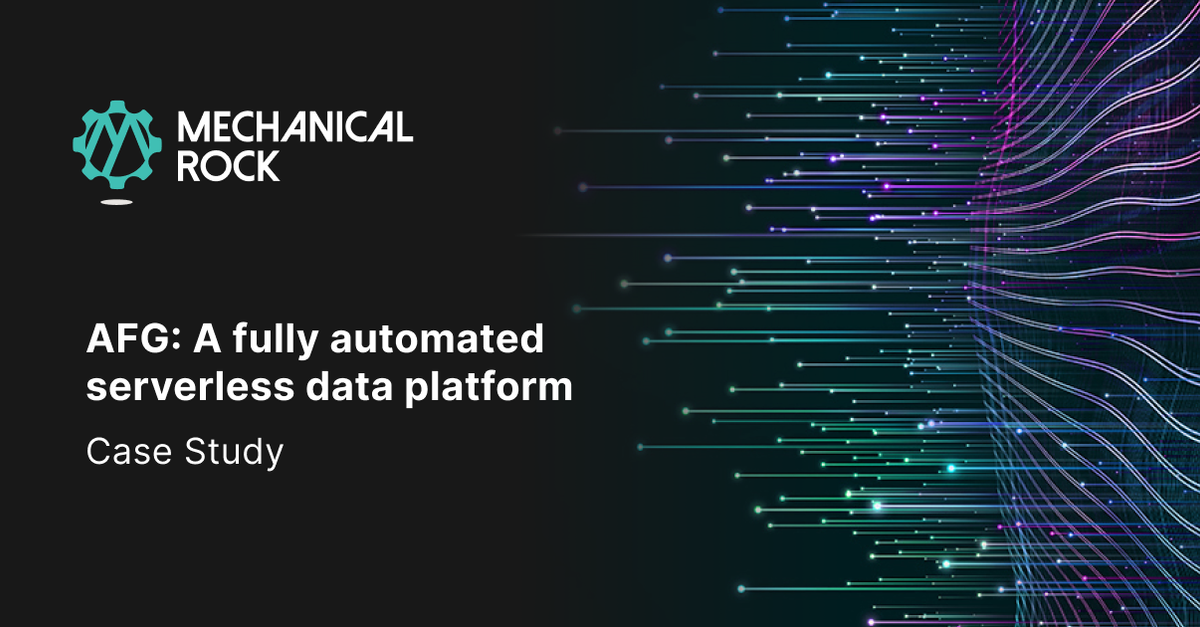 Afg A Fully Automated Serverless Data Platform