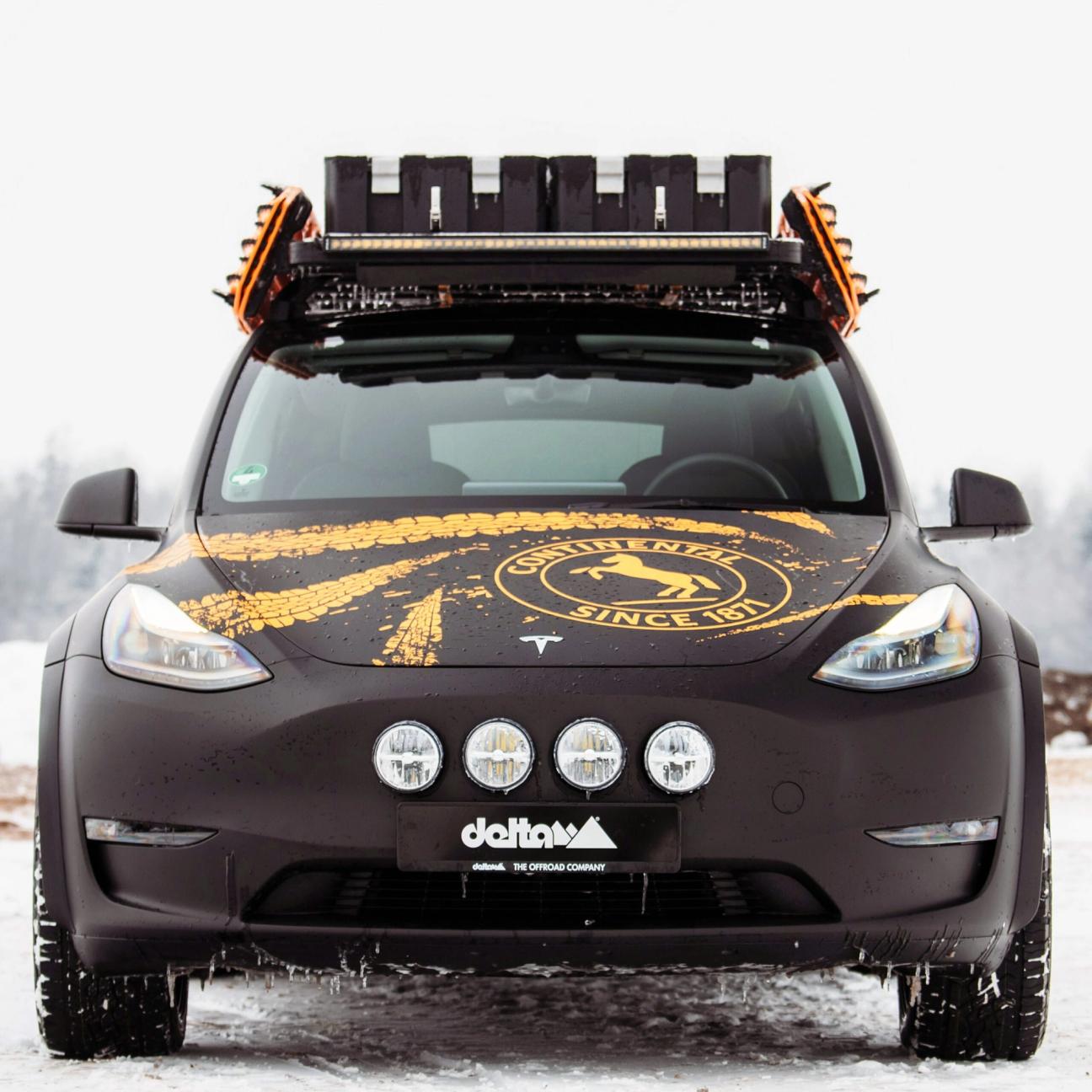 Introducing the bulked-up, snow-beating Tesla Model Y ‘Offroad’ | The ...