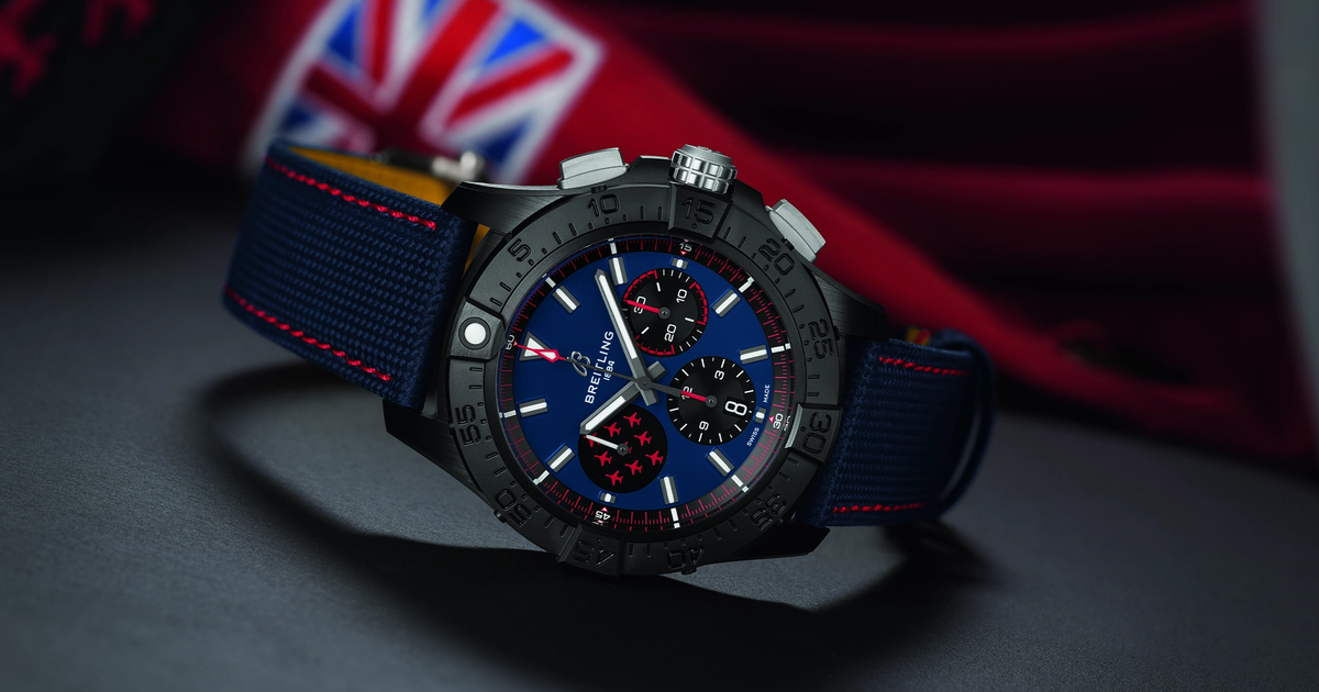 Breitling’s new Red Arrows watches are ready for takeoff | Gentleman's ...