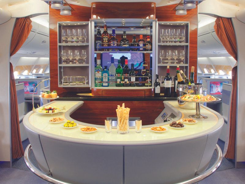 The best on-board first class airplane bars | Gentleman's Journal ...