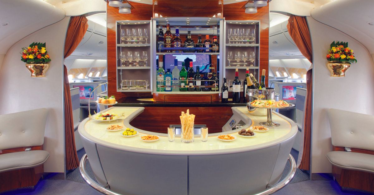 The best on-board first class airplane bars | Gentleman's Journal | The ...