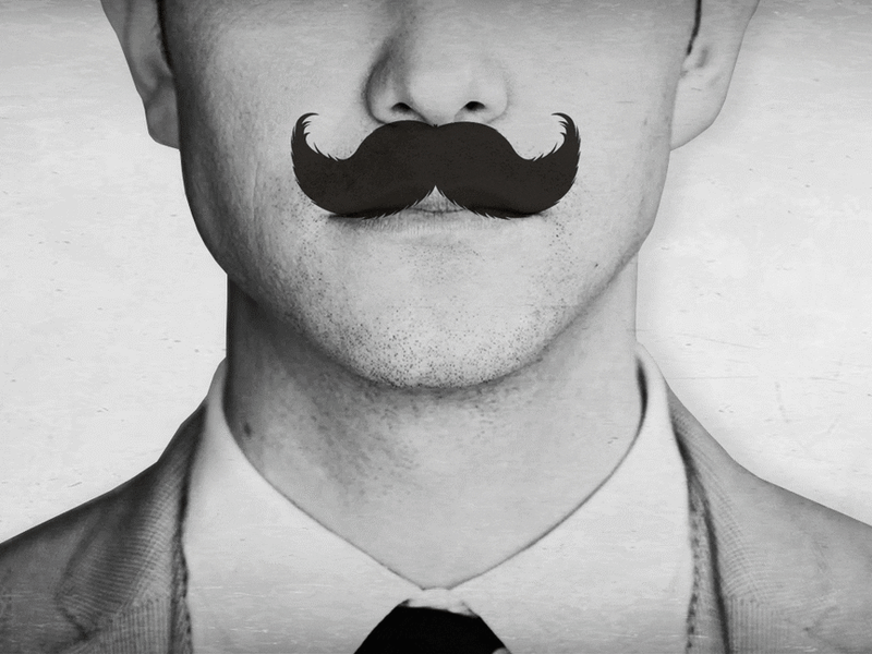 There's never been a better time to experiment with a moustache ...