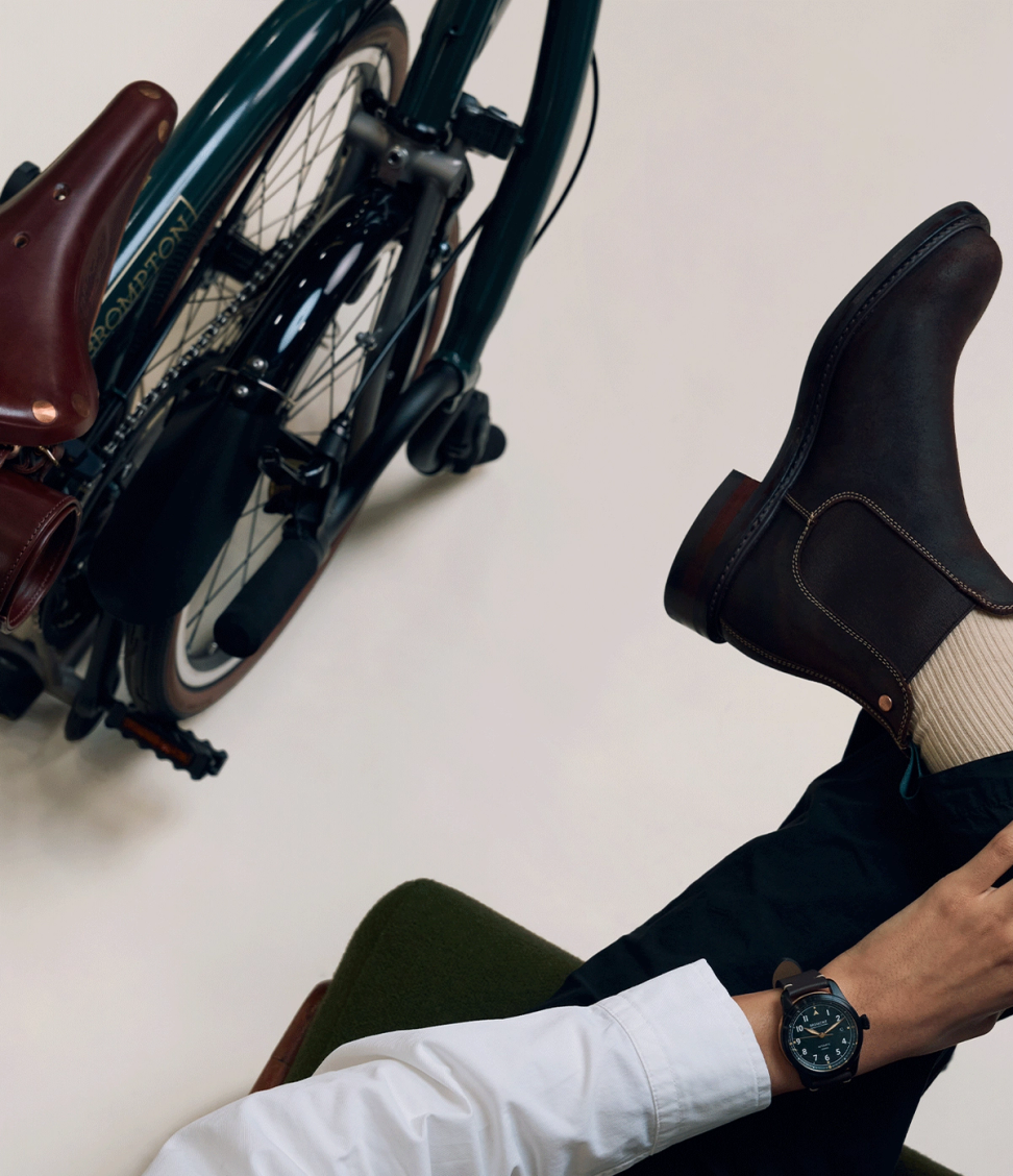 Detailing the Cheaney x Brompton x Bremont collaboration | The ...