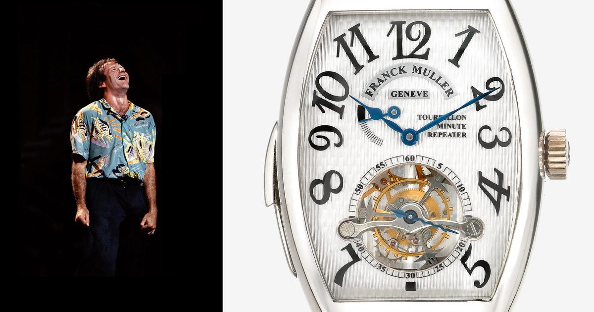 Robin Williams' watch collection is up for auction | Gentleman's ...