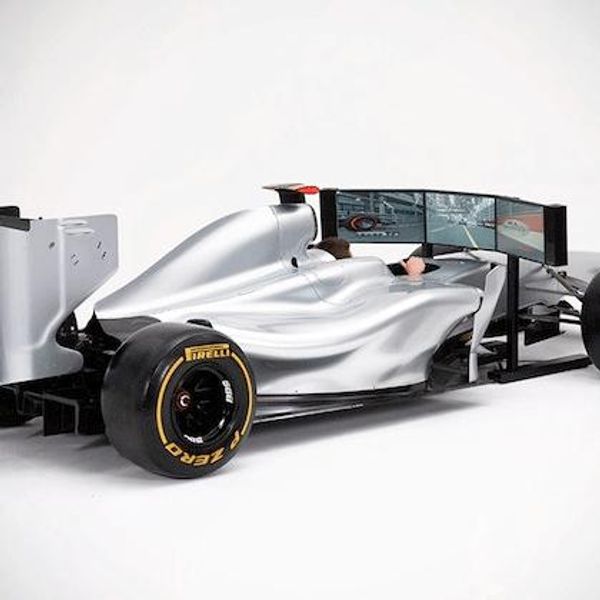 Tech - Full Size Formula 1 Racing Simulator | The Gentleman's Journal ...