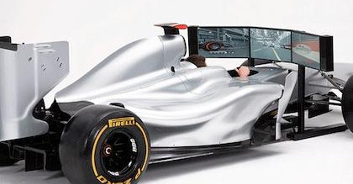 Tech - Full Size Formula 1 Racing Simulator | The Gentleman's Journal ...