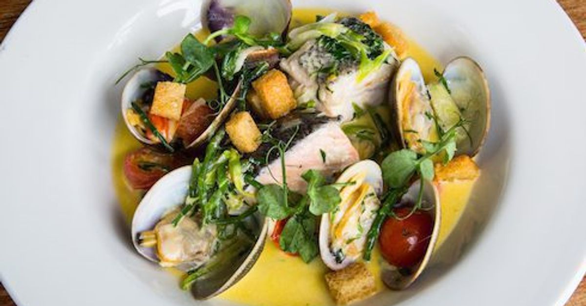 Recipe of the week: Salmon, hake & clams | The Gentleman's Journal ...