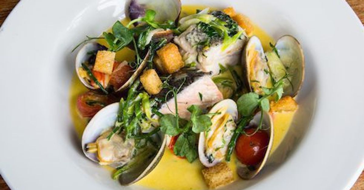 Recipe of the week: Salmon, hake & clams | The Gentleman's Journal ...