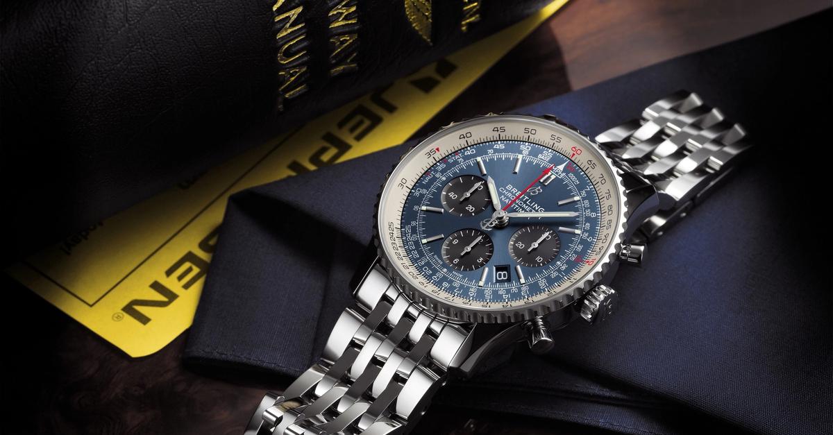 Breitling are flying high with their latest Navitimer Chronograph ...