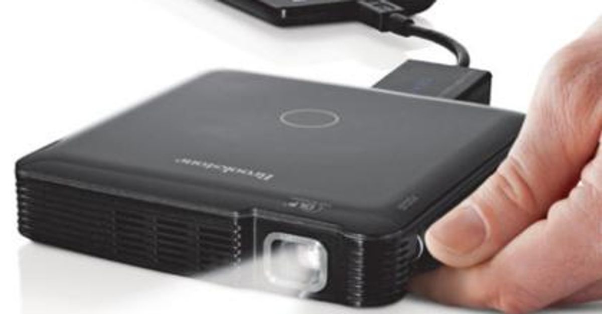 Tech - Pocket Projector | The Gentleman's Journal | The latest in style ...