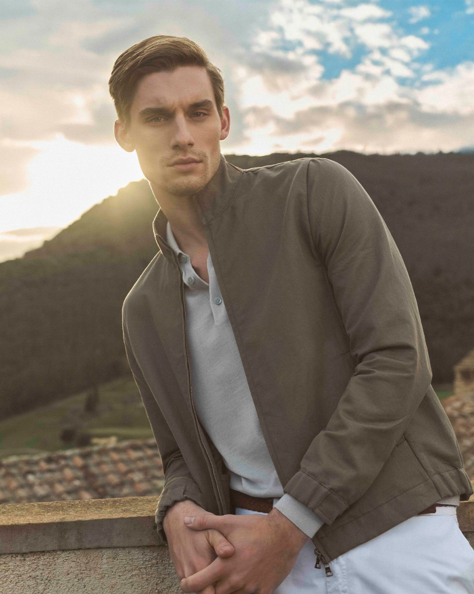 Why Luca Faloni’s linen bomber jacket is a summer essential | The ...