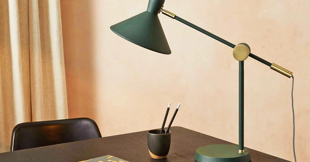 These unique desk lamps will help brighten your home office | The ...