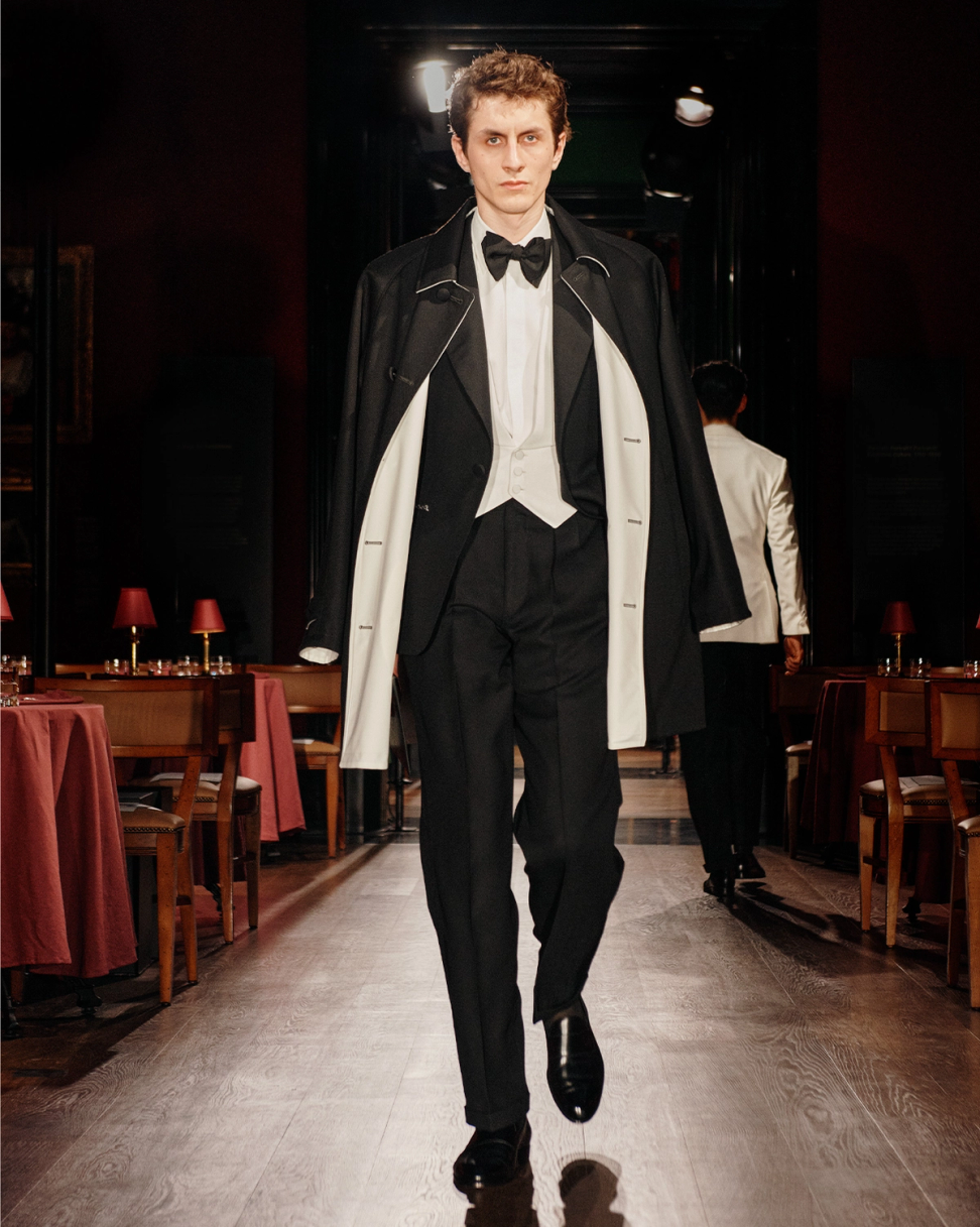 Dunhill went big on tradition for its Autumn/Winter 2024 collection ...