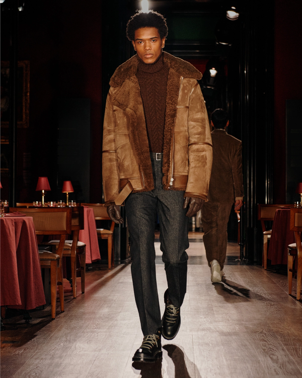 Dunhill went big on tradition for its Autumn/Winter 2024 collection ...