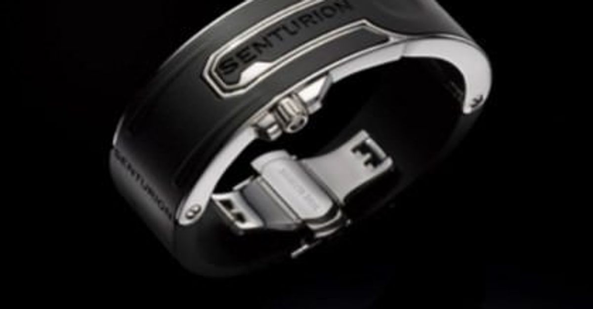 The Latest in Wearable-Tech: Senturion Bracelet | The Gentleman's ...