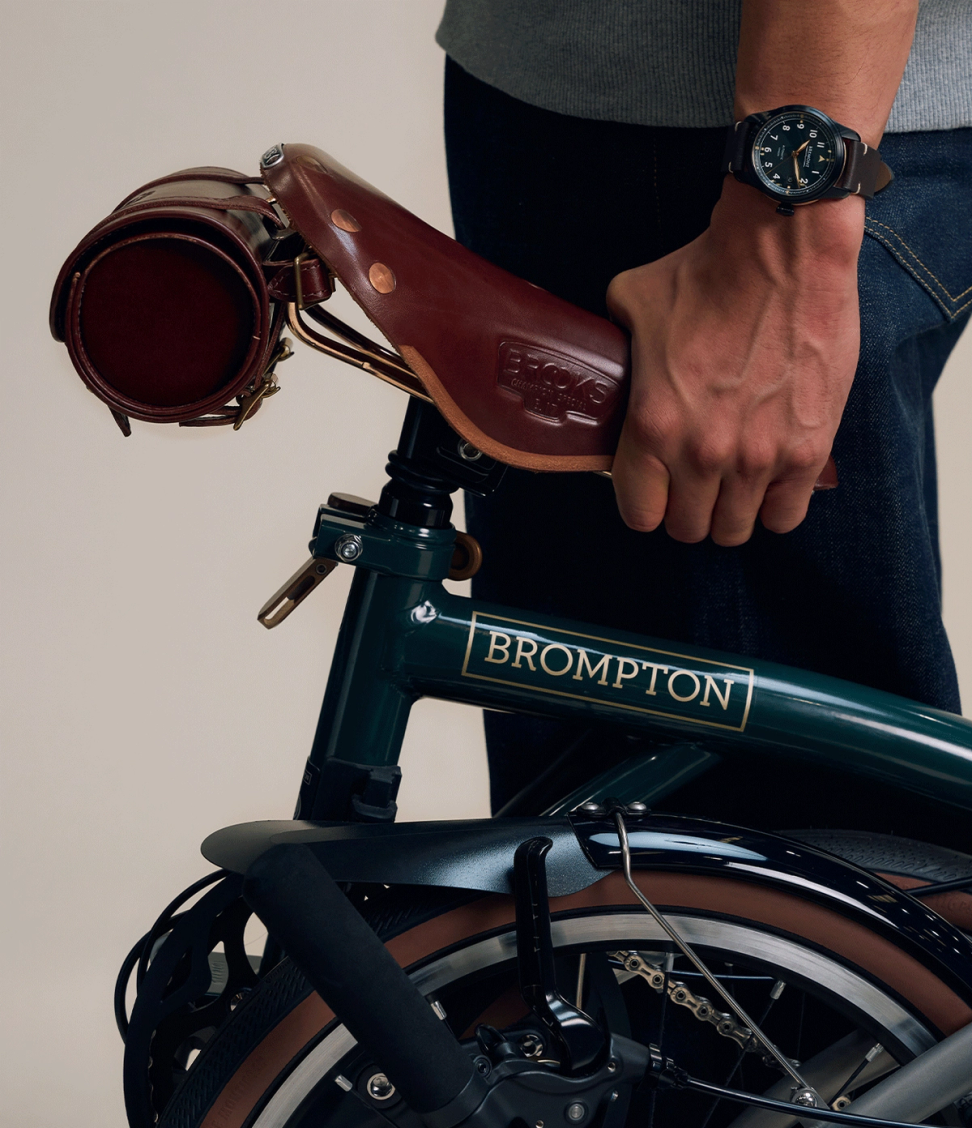 Detailing the Cheaney x Brompton x Bremont collaboration | The ...