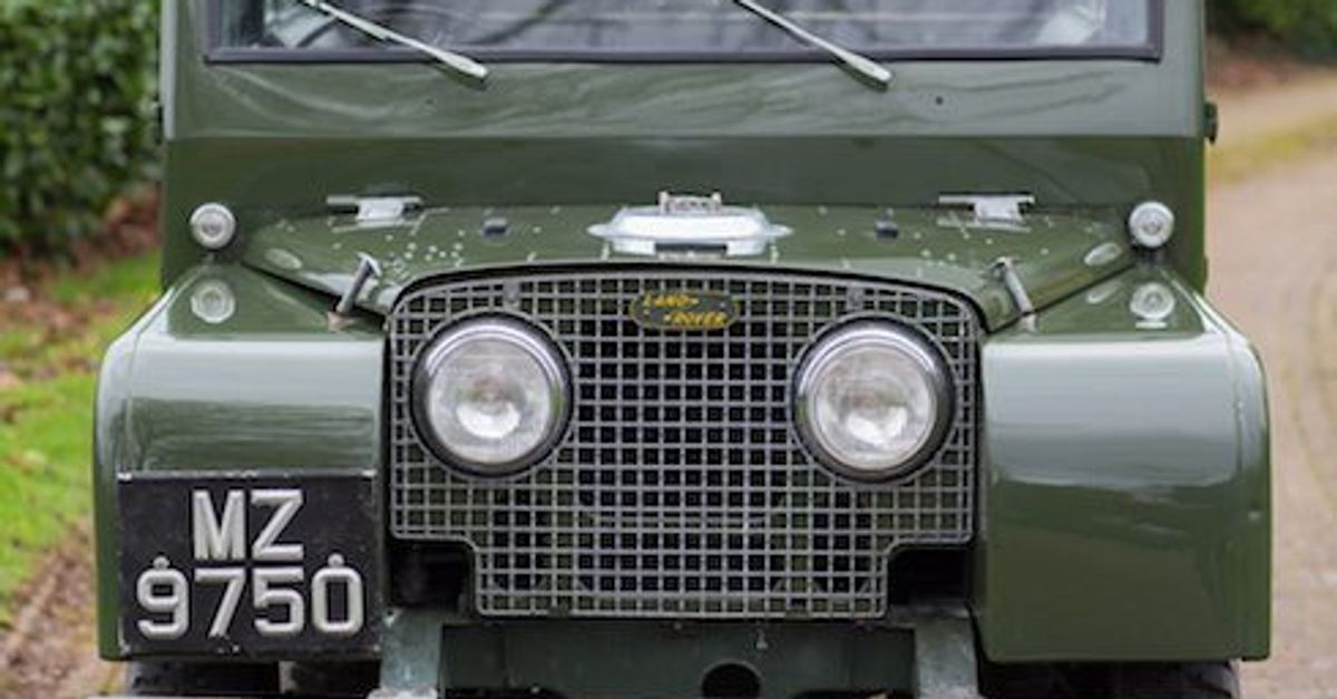 Classic Car of the Week: 1950 Land Rover Series 1 | The Gentleman's ...