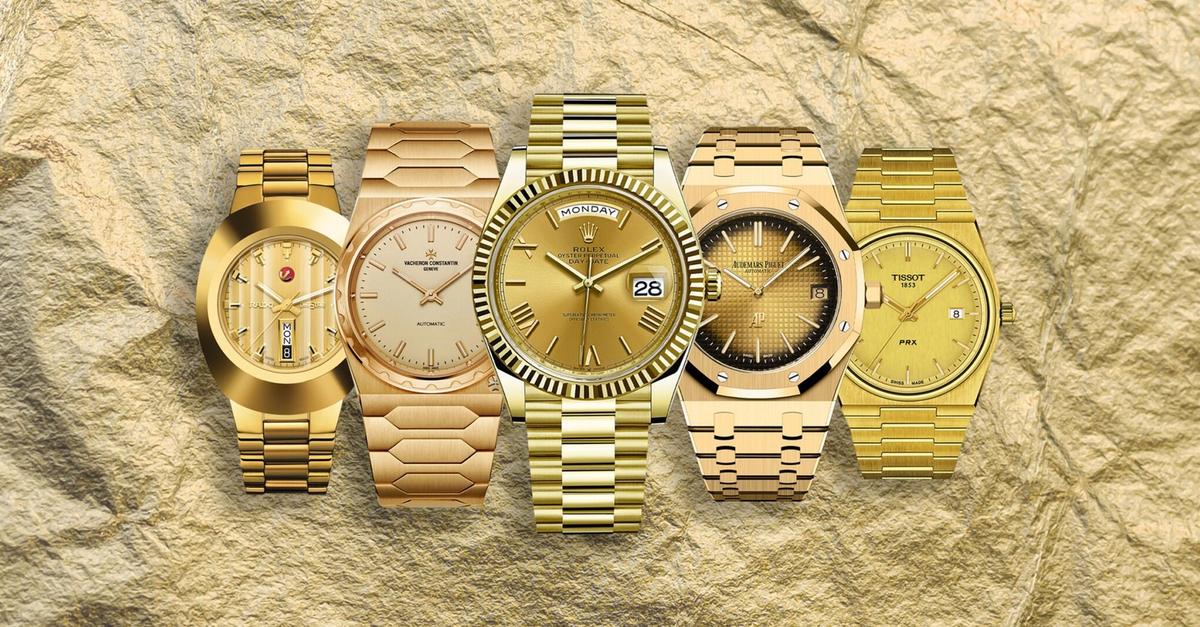 From Rolex to Rado, these are the best gold watches for men | The ...