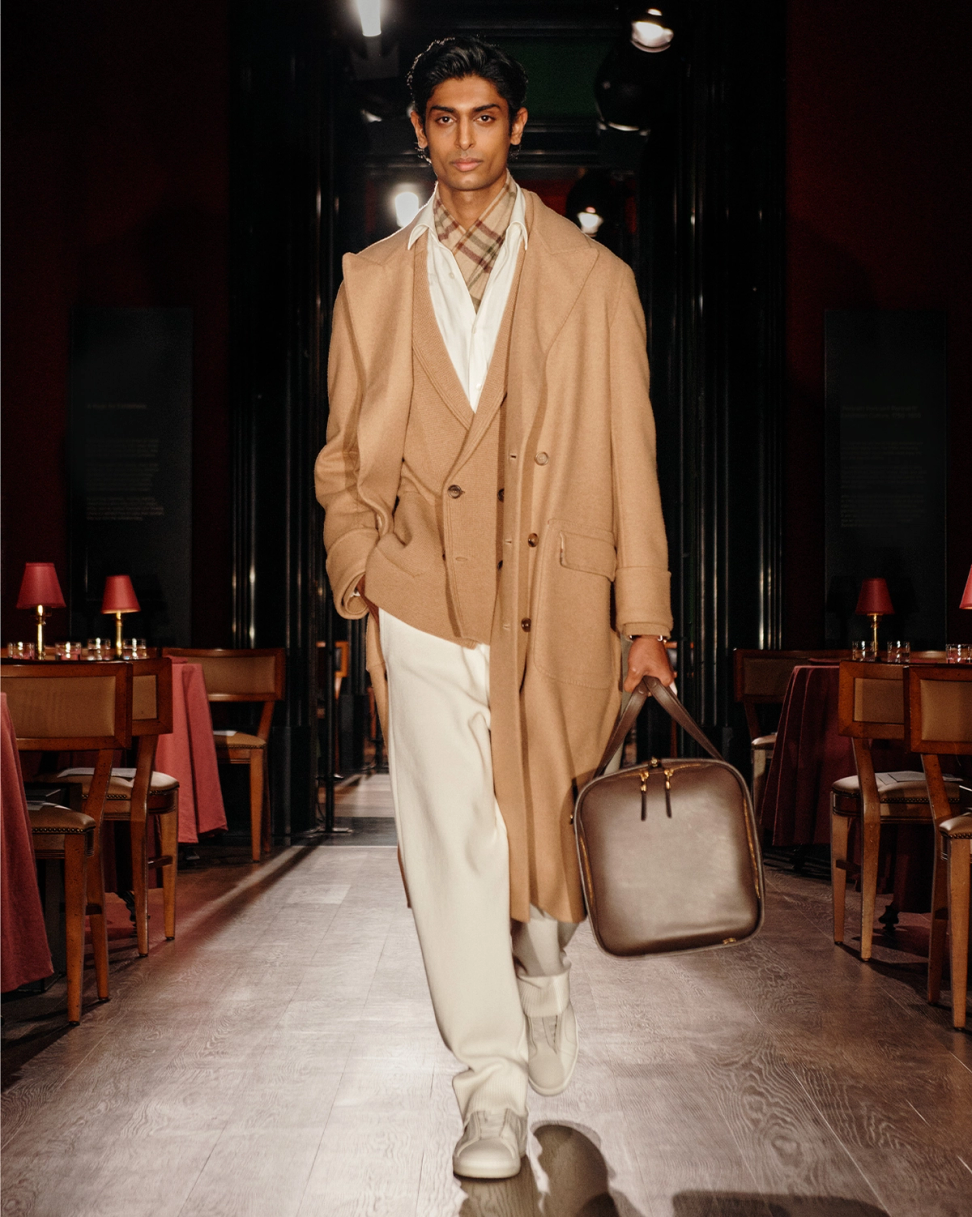 Dunhill went big on tradition for its Autumn/Winter 2024 collection ...