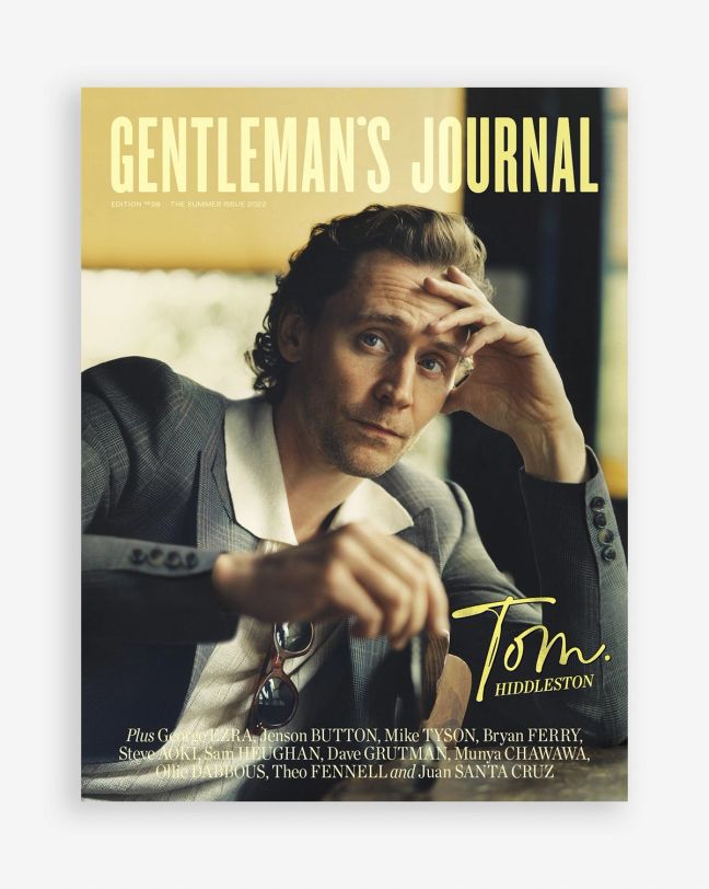 Issue Preview: Tom Hiddleston on the Gentleman's Journal Summer cover ...