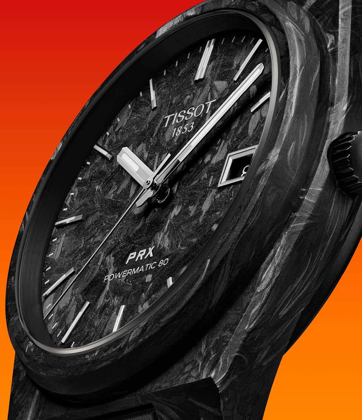 Review: Tissot PRX Powermatic 80 40mm Carbon | The Gentleman's Journal