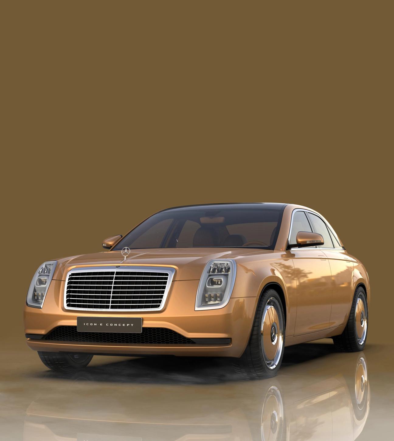 This Mercedes-Benz Icon E concept is a 1960s saloon reborn | The ...