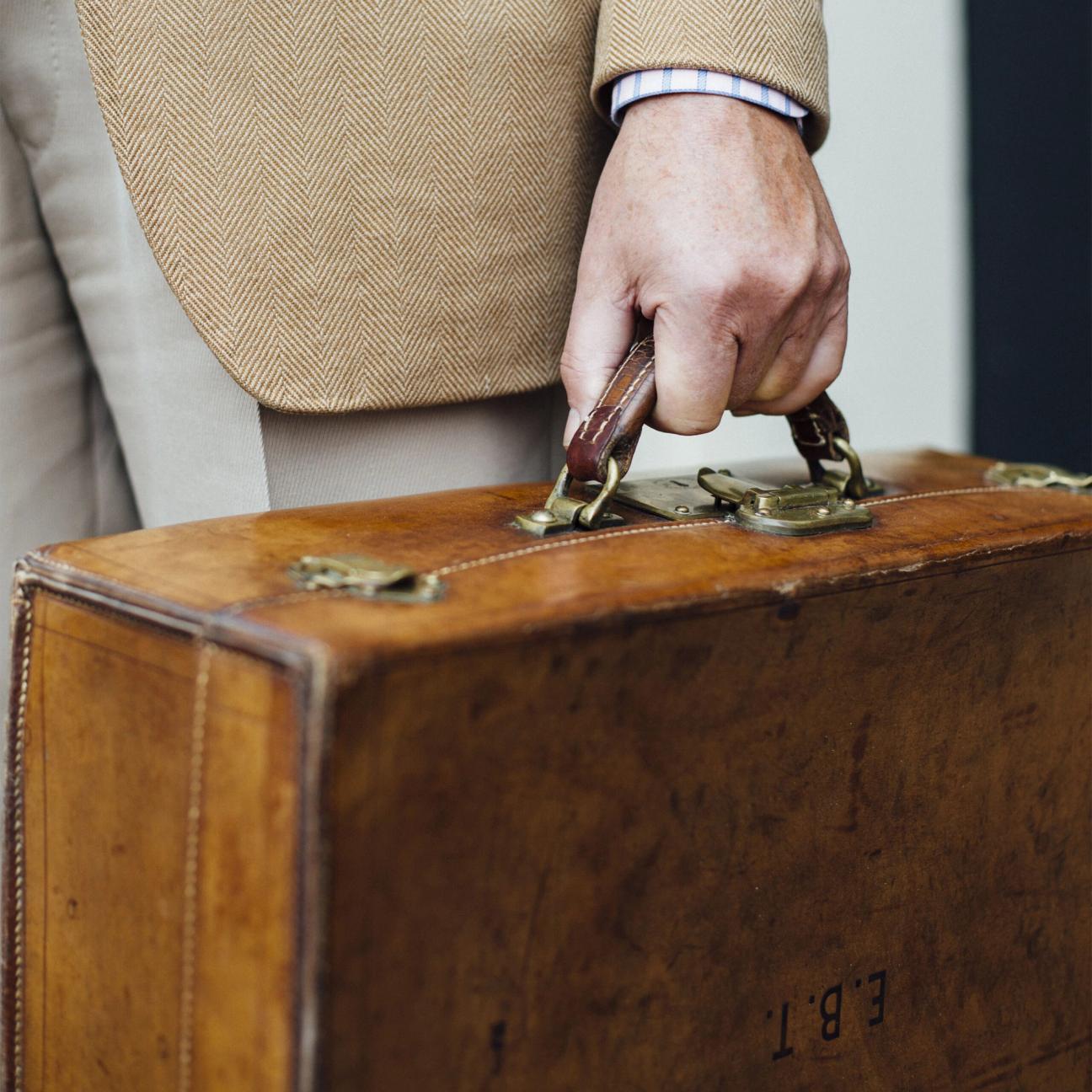 Introducing Menko ten Cate, the world's most prolific luggage collector ...