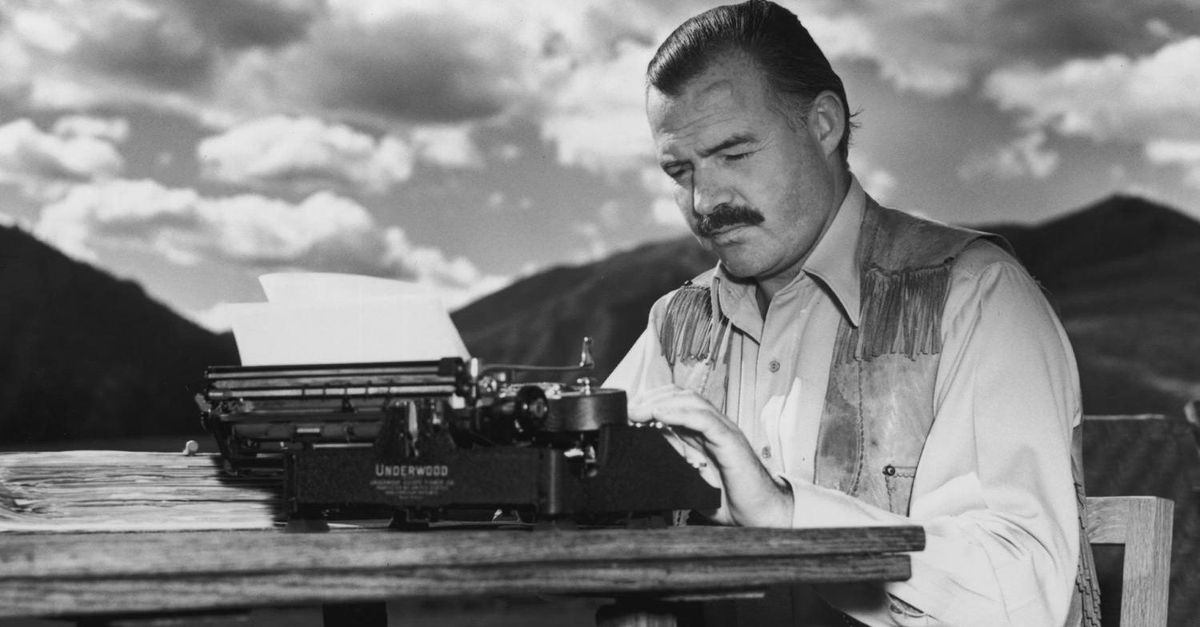 5 Ernest Hemingway passages every gentleman should know | The Gentleman ...