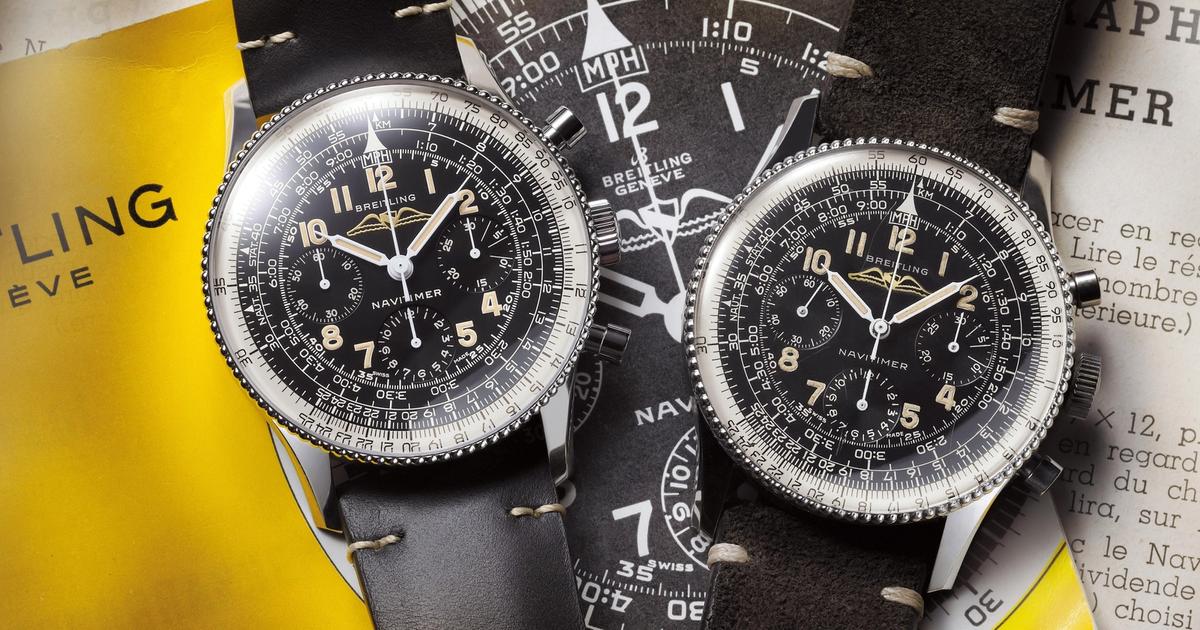 The evolution of the Breitling Navitimer | Gentleman's Journal ...