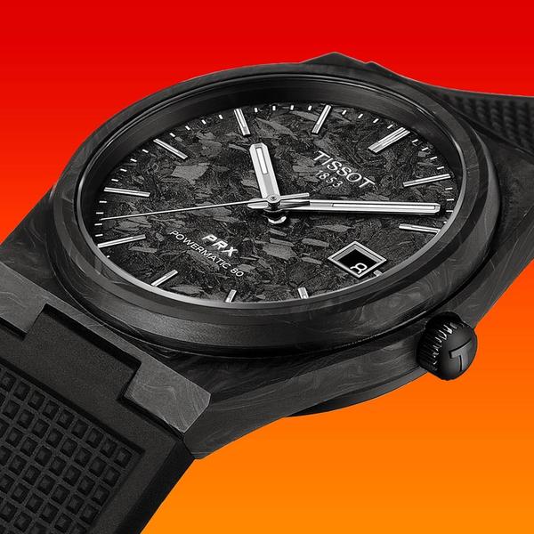 Review: Tissot PRX Powermatic 80 40mm Carbon | Gentleman's Journal