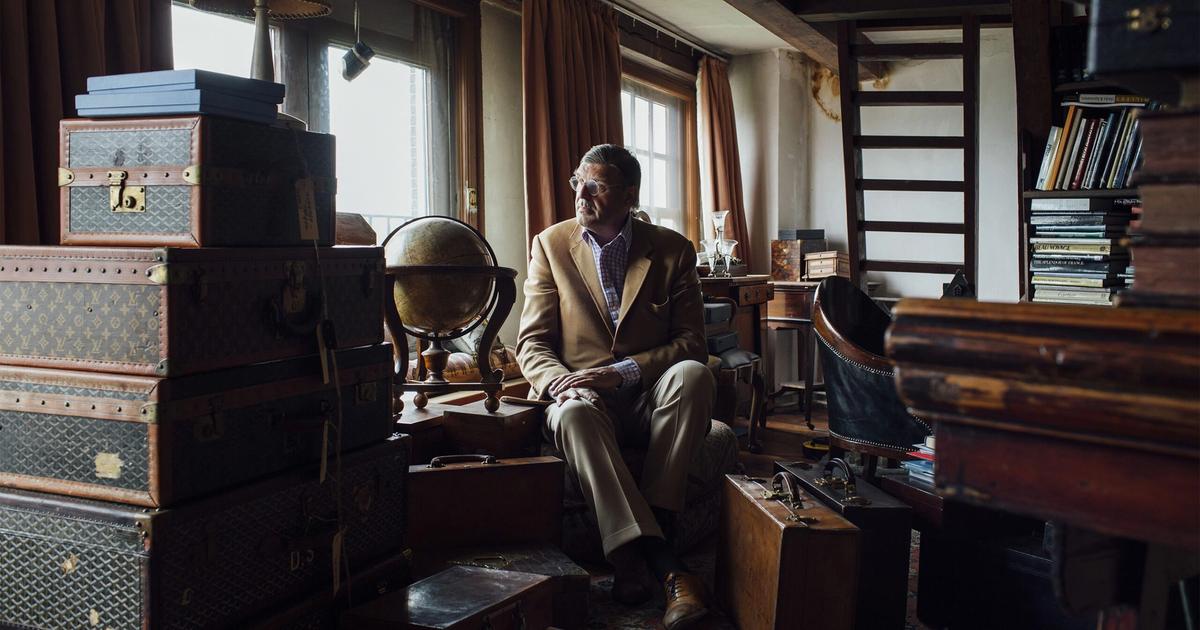 Introducing Menko ten Cate, the world's most prolific luggage collector ...