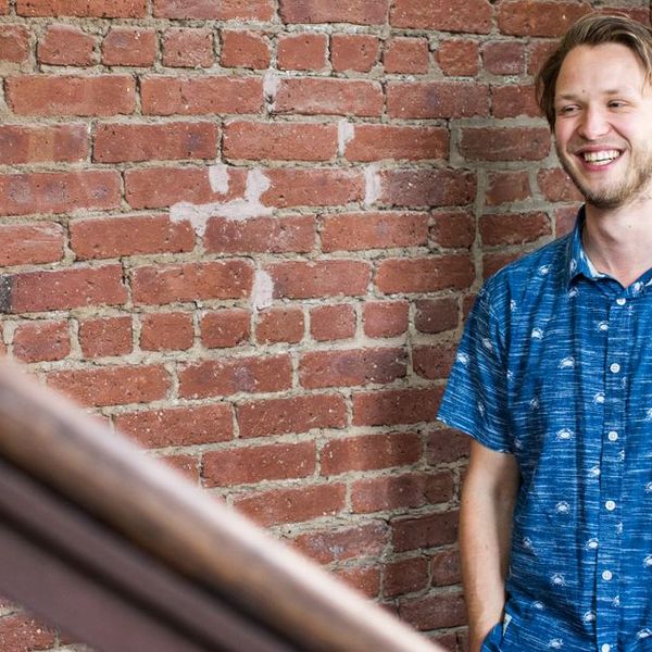 “As the tide went out it became clear that we had been swimming naked ...