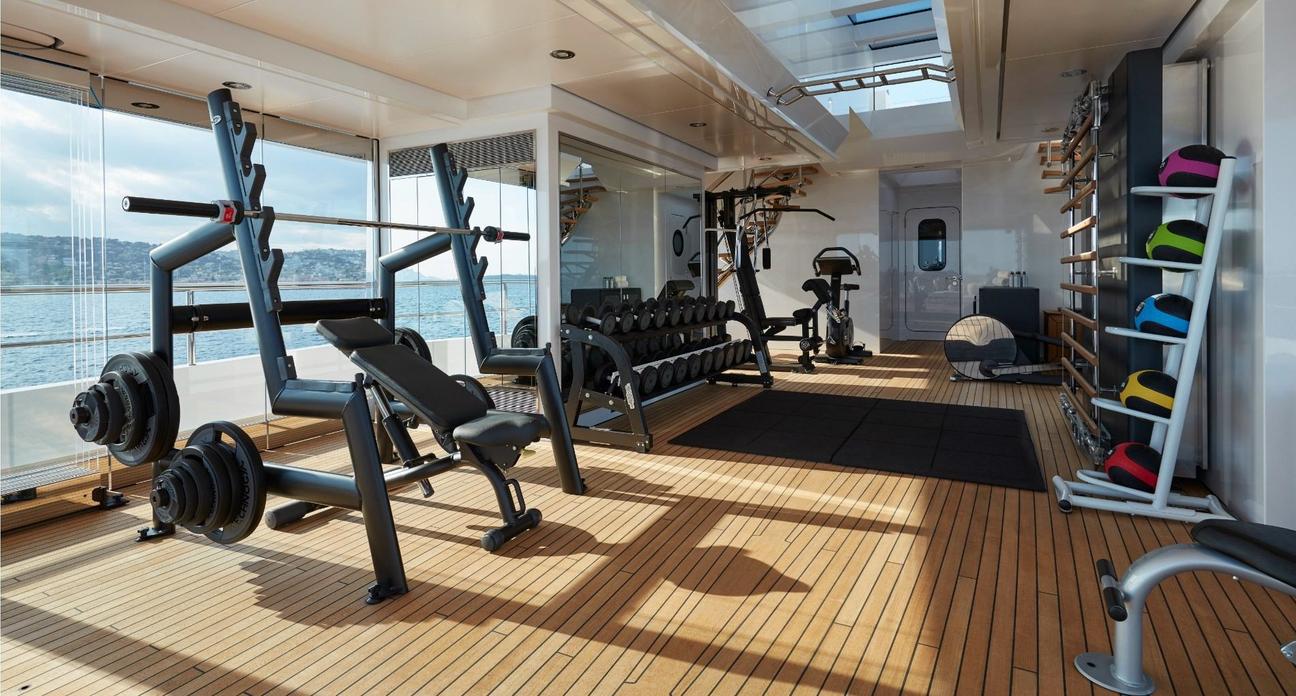 How to design the ultimate yacht gym | The Gentleman's Journal | The ...