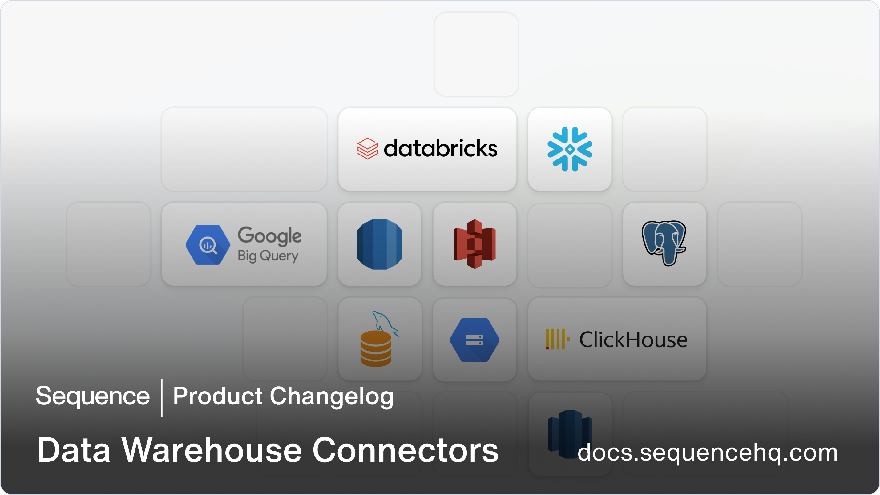 Product Changelog: Data Warehouse Connectors