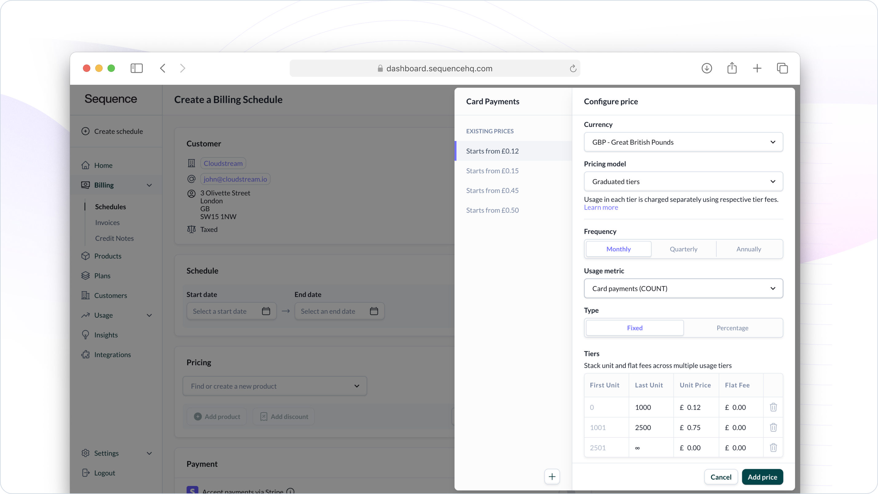 Product Changelog: Improved pricing configuration