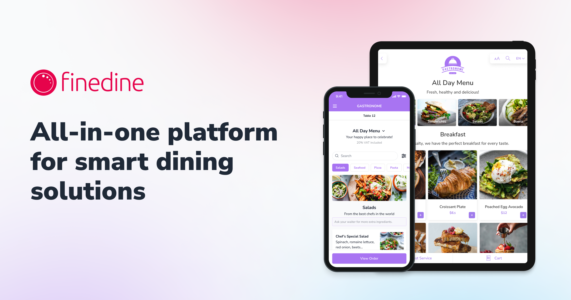 FineDine - Revolutionize Your Restaurant Experience