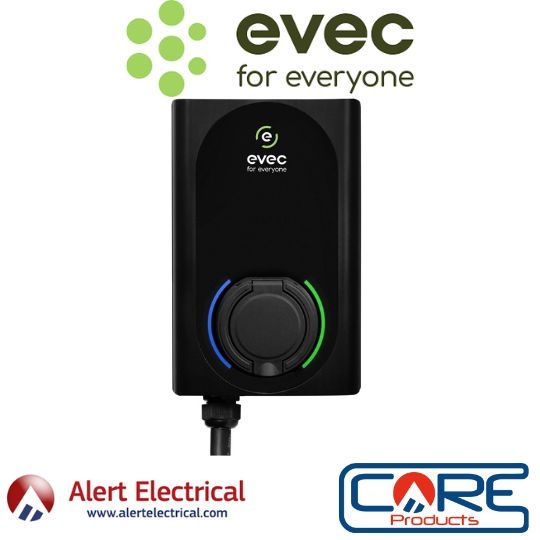 EVEC PowerPair 7.4kW Dual Wall Mounted EC Charger - Alert Electrical ...