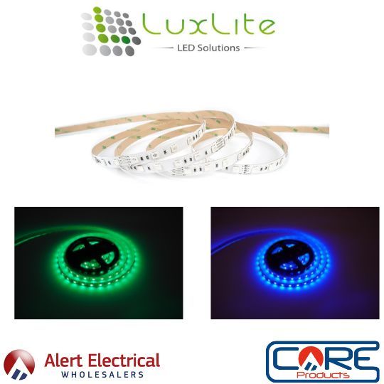 Luxlite RGB 7.2W IP20 WIFI & Remote 10M LED Strip Kit - Alert ...