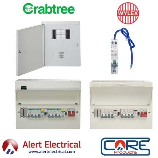 Alert Electrical now stocking Wylex &Crabtree Domestic and Commercial ...