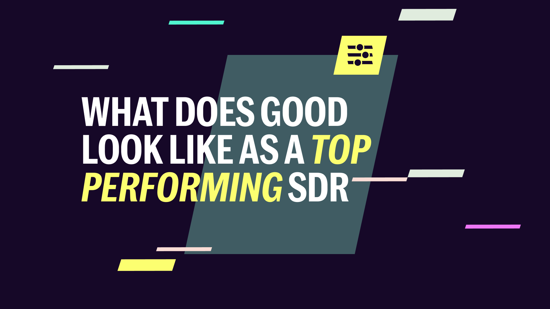 Orum - How to become a top SDR