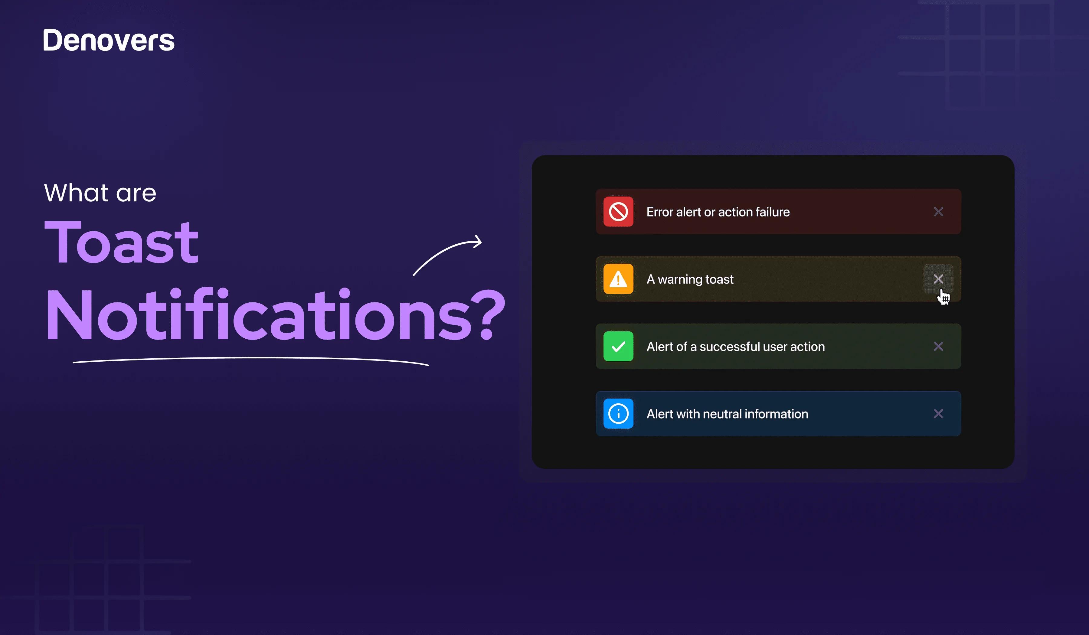 What is a Toast Notification? | Denovers