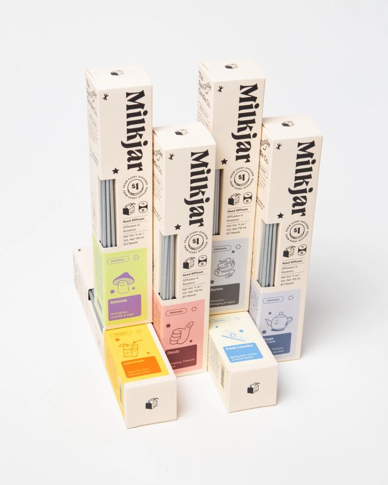 The Original Six Diffuser Bundle | Milk Jar Candle Co.