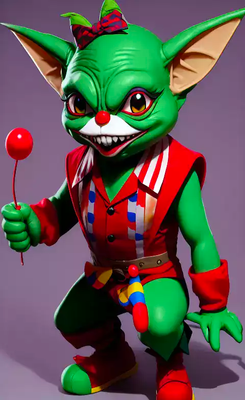 #133995 | Ordinal Gremlin - Clown | Ord City