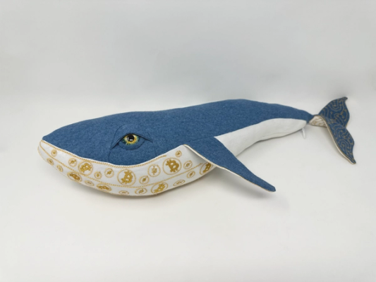 Bitcoin Whale Plush Toy | Scarce City